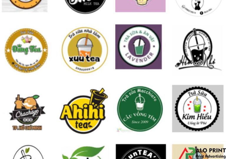 50+ Mẫu Logo Trà Sữa Đẹp Thu Hút Khách Hàng